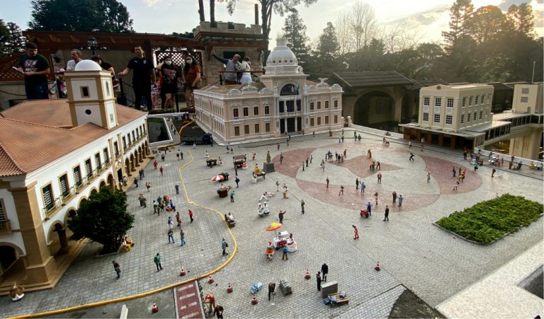 Nova área do Mini Mundo Mini Mundo